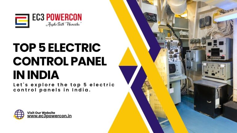 #1. Top 5 Electric Control Panel In India